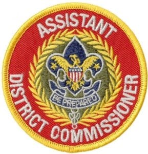 Assistant District Commissioner patch - BSA CAC Scout Shop