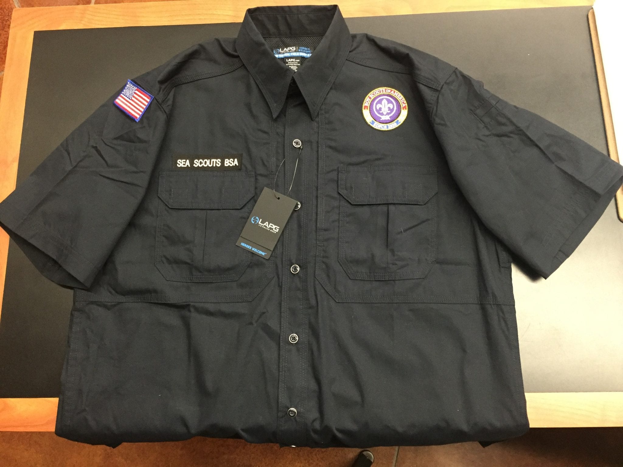 Sea Scout uniform shirt - BSA CAC Scout Shop