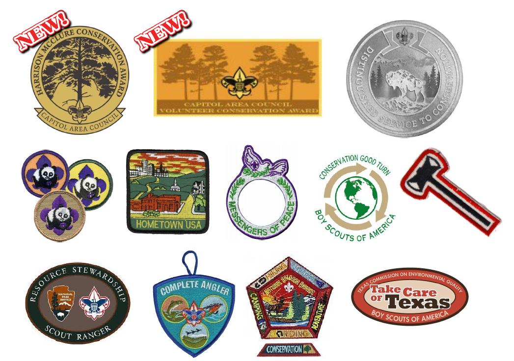 Conservation Awards - Scouting America - Capitol Area Council